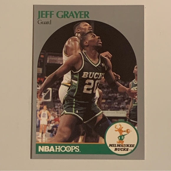 NBA HOOPS | Toys | 99 Nba Hoops Milwaukee Bucks Jeff Grayer 174 | Poshmark